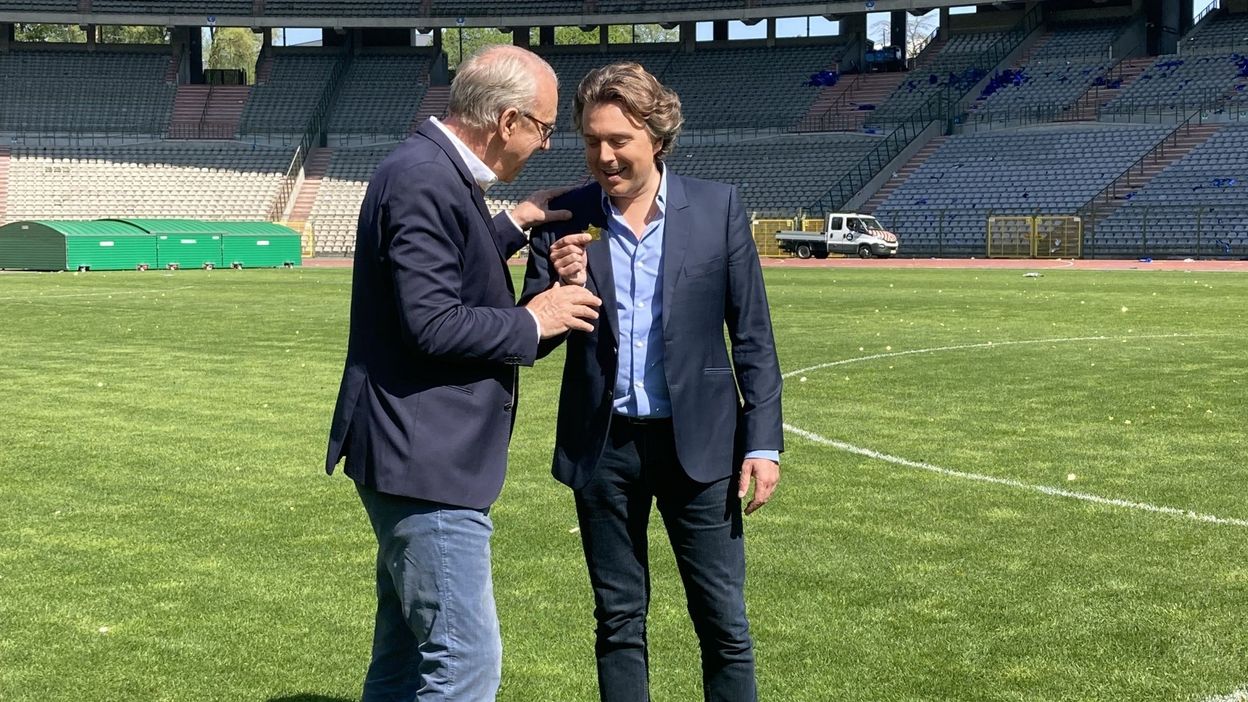 Bernard Tapie et Raymond Goethals, plus qu'un président et son ...