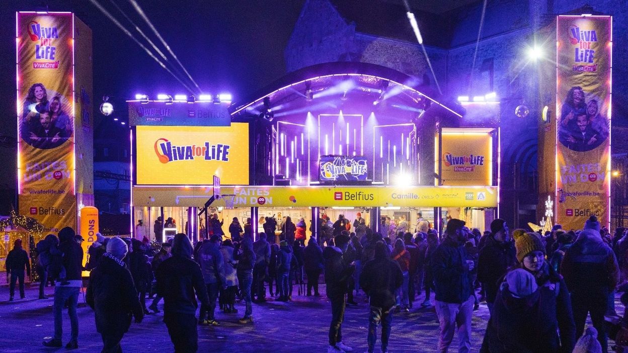 Où les animateurs dorment-ils dans le cube de Viva for Life ? - RTBF Actus