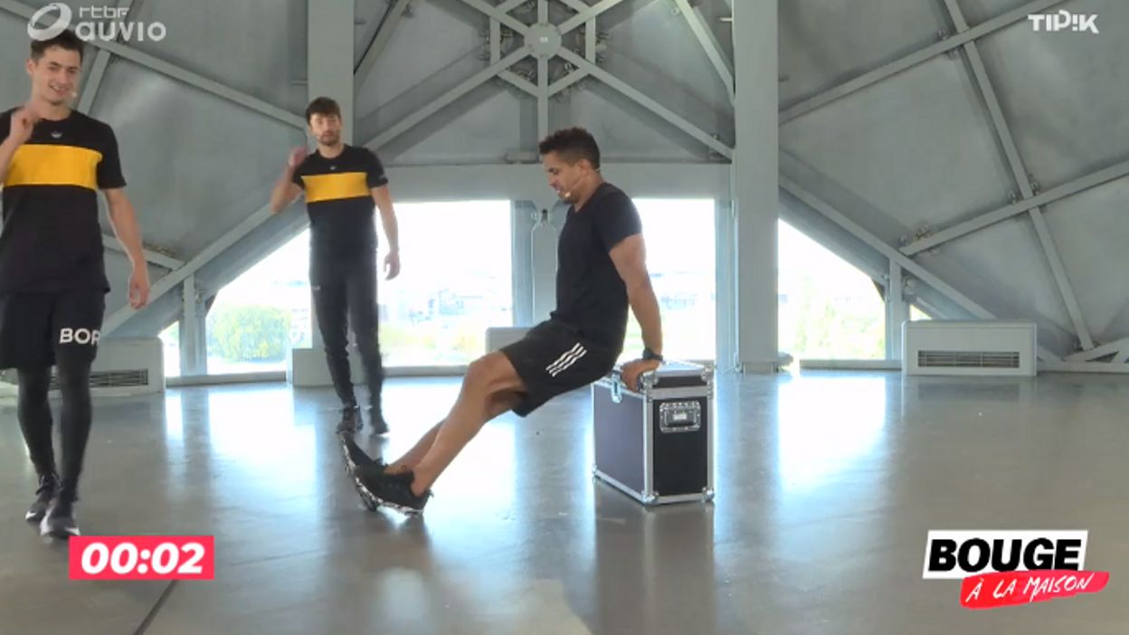 Bouge à la maison : un champion de Belgique de judo aux côtés de Malik ...