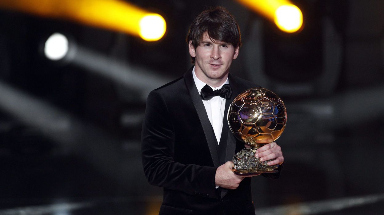 Lionel Messi Ballon d'Or 2010 - RTBF Actus