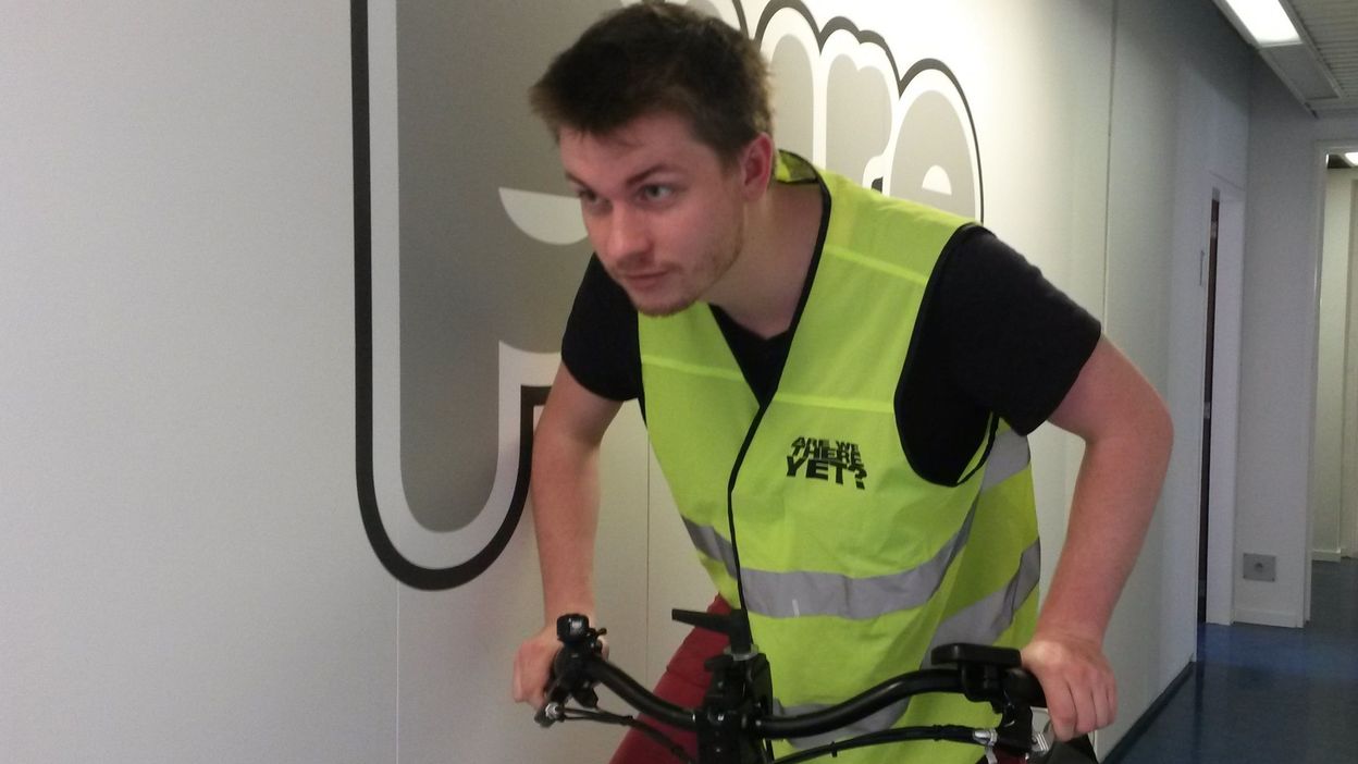 Pierre va venir dans Snooze à vélo et vous pourrez le suivre en direct ...