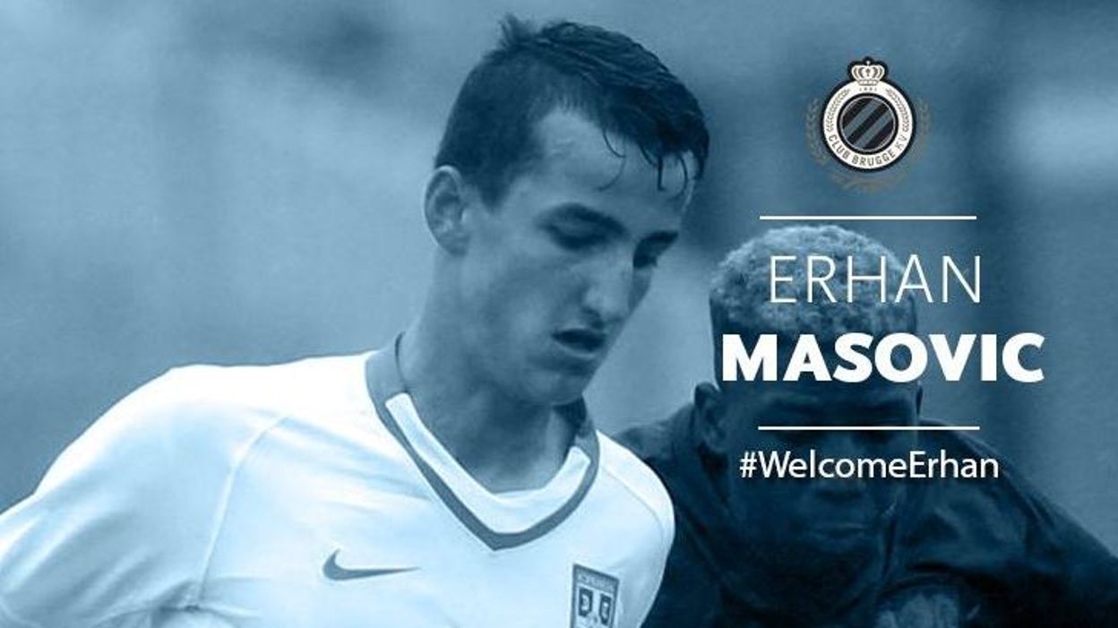 Le défenseur serbe Erhan Masovic signe au Club de Bruges