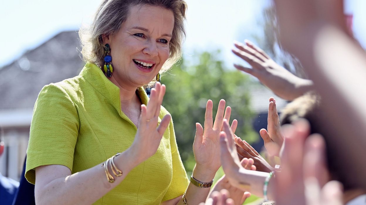 50 ans de la reine Mathilde : le Palais royal dévoile deux clichés de ...