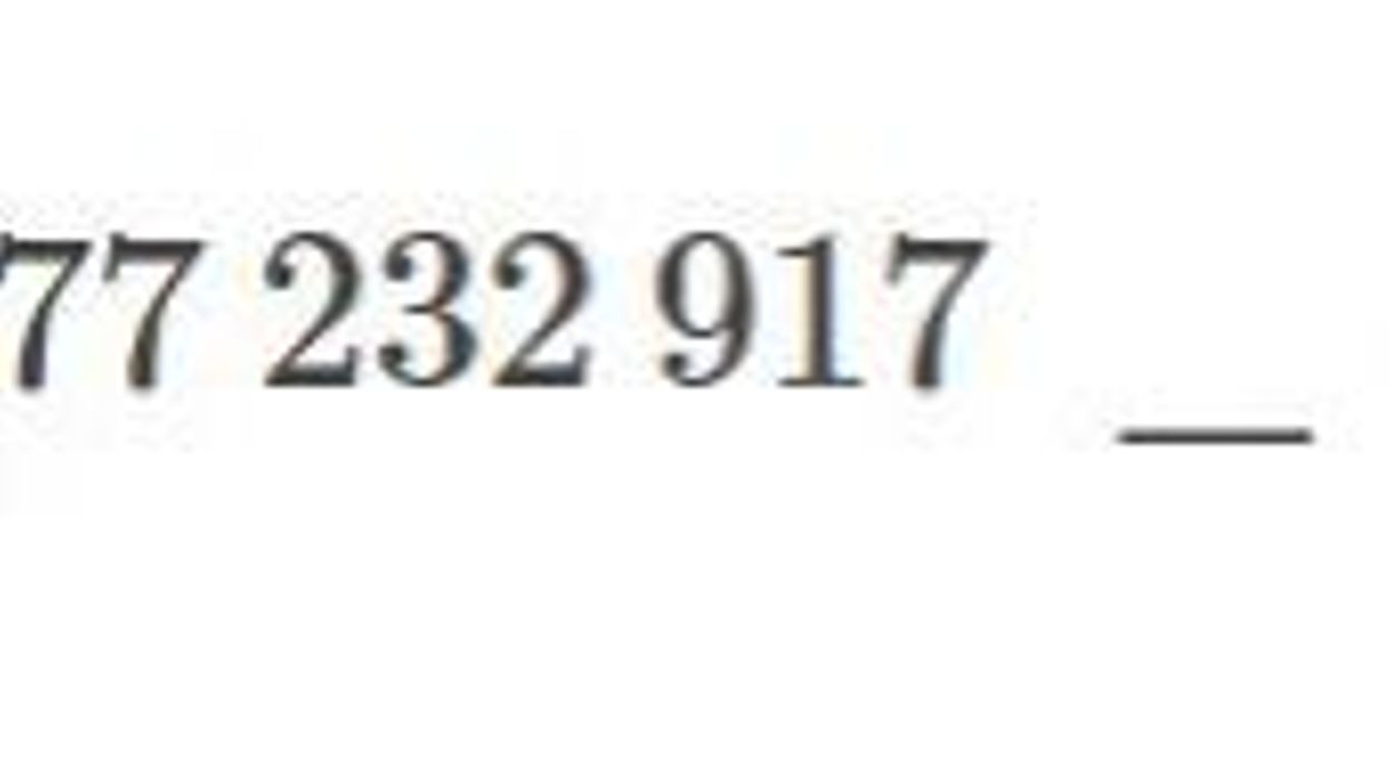 Le plus grand nombre premier vient d'être découvert, il fait plus de 23 ...