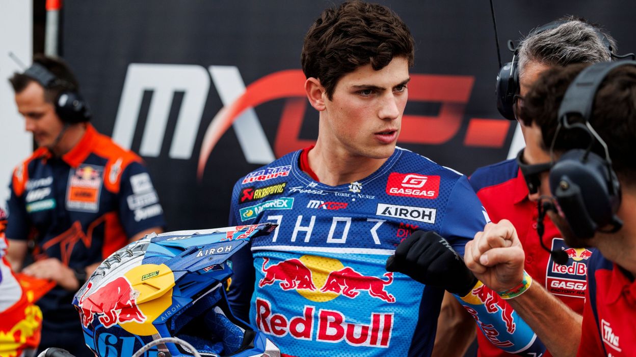 Motocross : Sacha Coenen remporte la 2e manche et se classe 2e du GP d ...