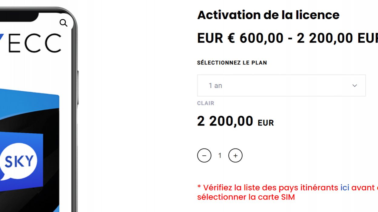 Qu'est-ce que SKY ECC, le réseau de communications infiltré par la ...
