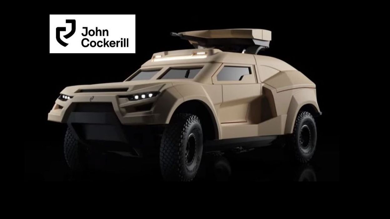 Le Cockerill I-X, intercepteur terrestre furtif, visible dans les rues ...