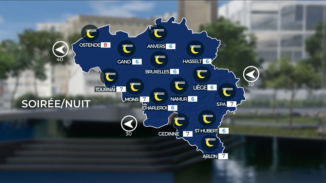Météo en Belgique : ensoleillé et printanier ce mercredi - RTBF Actus