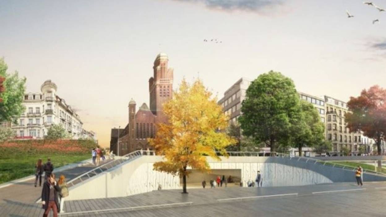 Schaerbeek: le projet de la future station de métro au square Riga ...