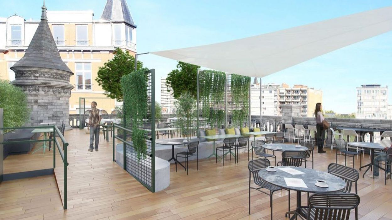 On a testé pour vous le Rooftop Bar de La Grand Poste à Liège ! - RTBF ...