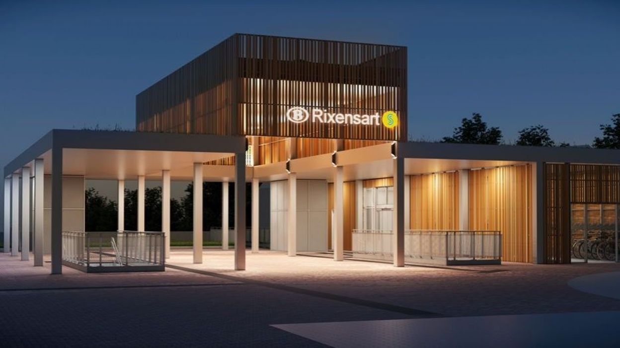 La SNCB a entamé la construction du nouveau bâtiment de la gare de ...