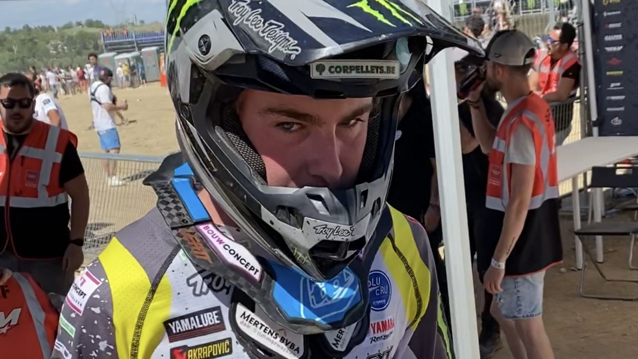 Un week-end de Grand Prix moto-cross dans l'intimité de Jago Geerts, le ...