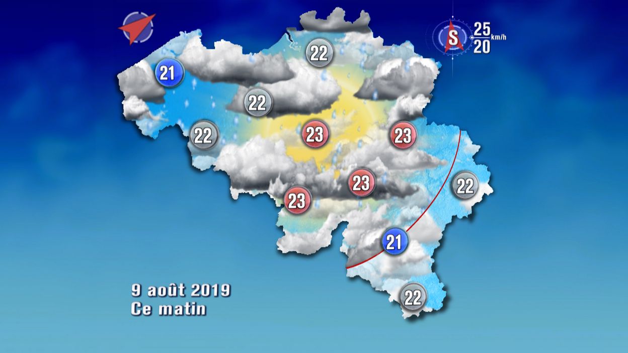 METEO : Enfin la pluie ! - RTBF Actus