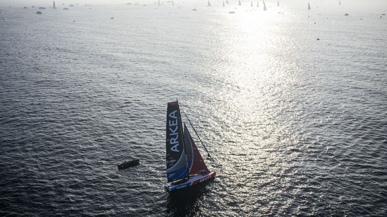 Vendée Globe: Yoann Richomme a franchi le cap Horn en tête en un temps record - RTBF Actus