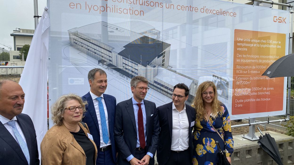 Wavre : GSK construit une nouvelle unité de fabrication de vaccins pour ...