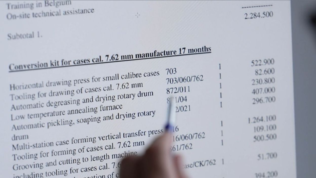 #Investigation : des munitions fabriquées grâce à l’entreprise wallonne ...