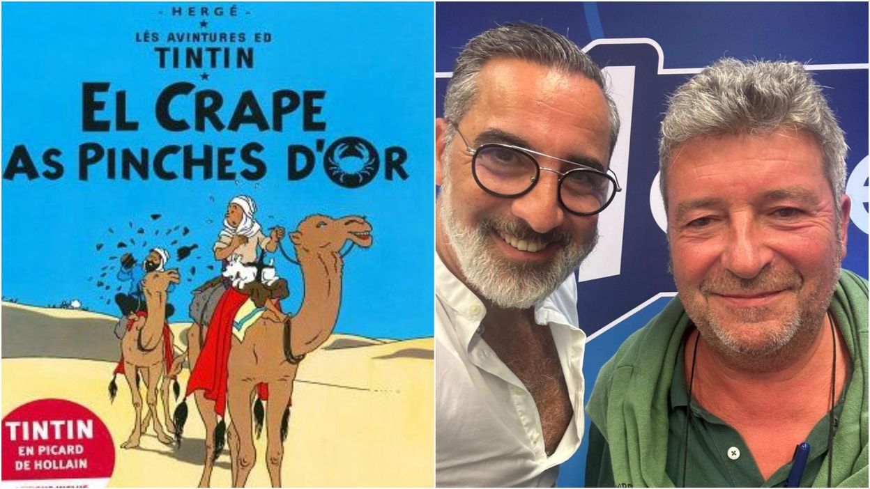 'Le Lotus bleu' de Tintin va reparaître in extenso et colorisé - RTBF Actus