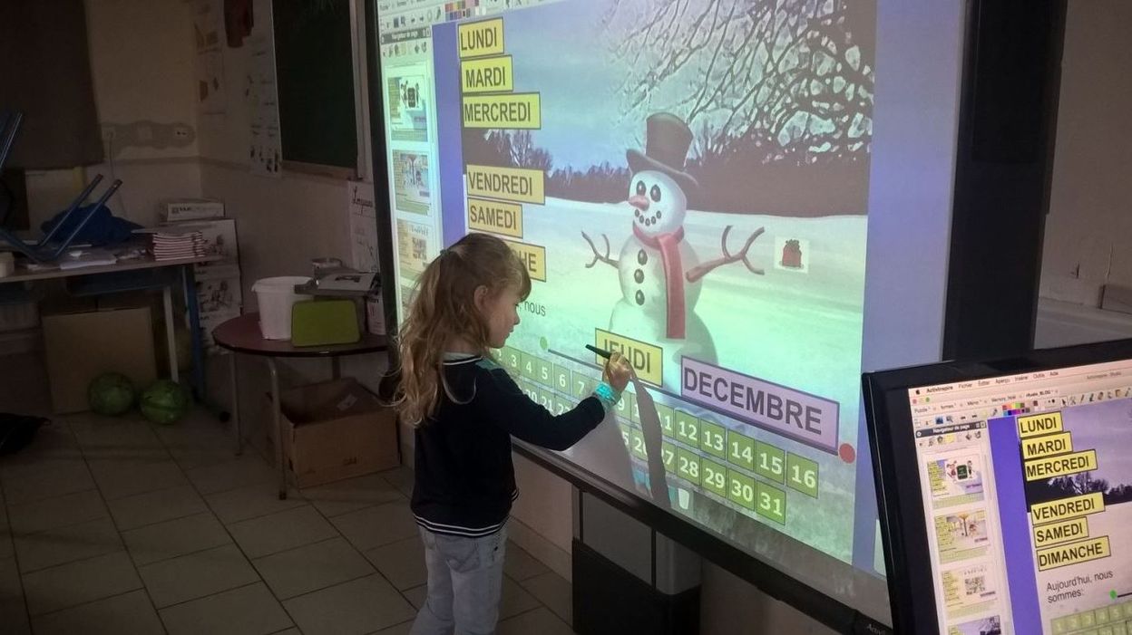 Tableau interactif à l'école ? La classe - RTBF Actus