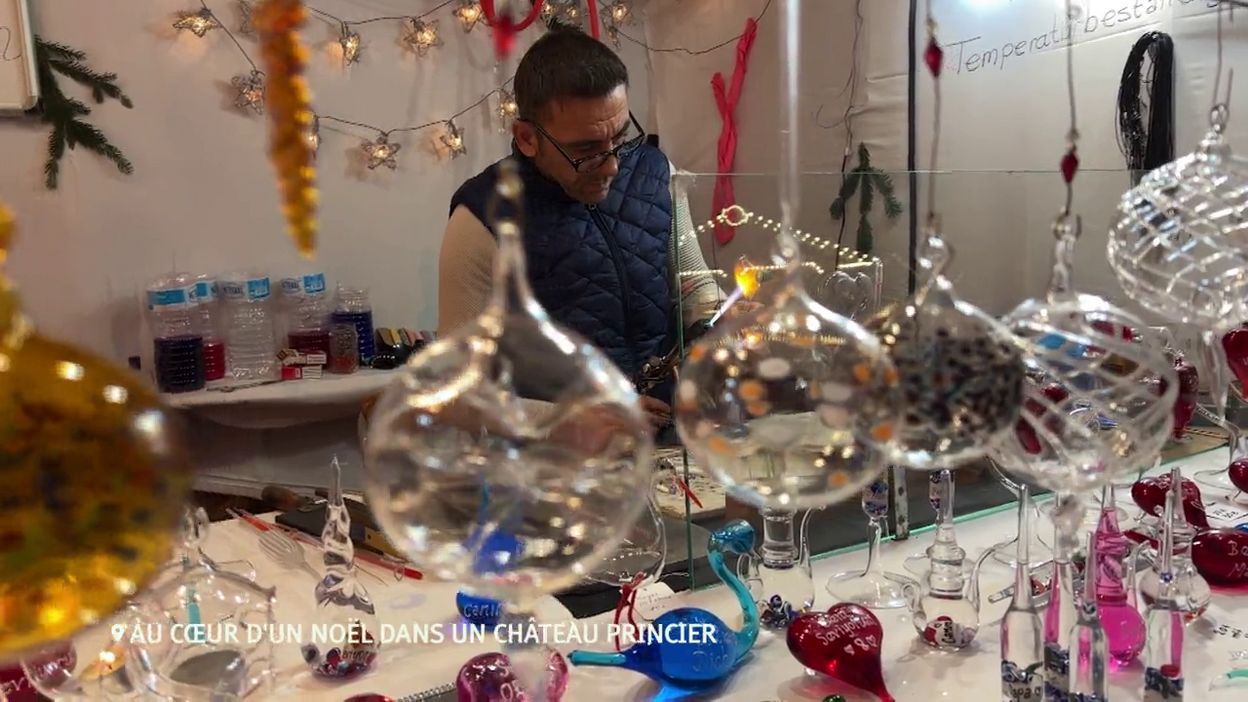 Marché de Noël romantique au Château de Merode - RTBF Actus