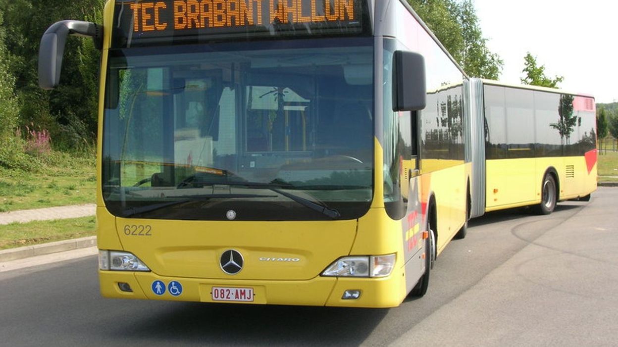 Les bus du TEC Brabant wallon rouleront à nouveau jeudi - RTBF Actus