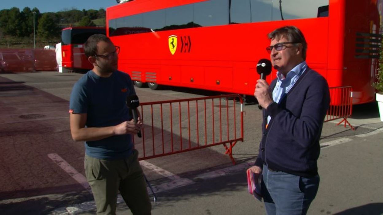 Quand le cameraman de la RTBF - ou plutôt sa quinte de toux ...
