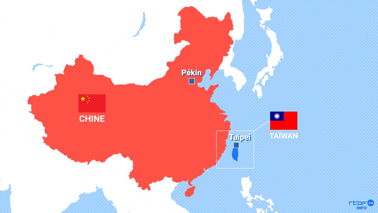Quelle est l’origine des tensions entre la Chine et Taïwan ? - RTBF Actus Quelle est l’origine des tensions entre la Chine et Taïwan ? - RTBF Actus