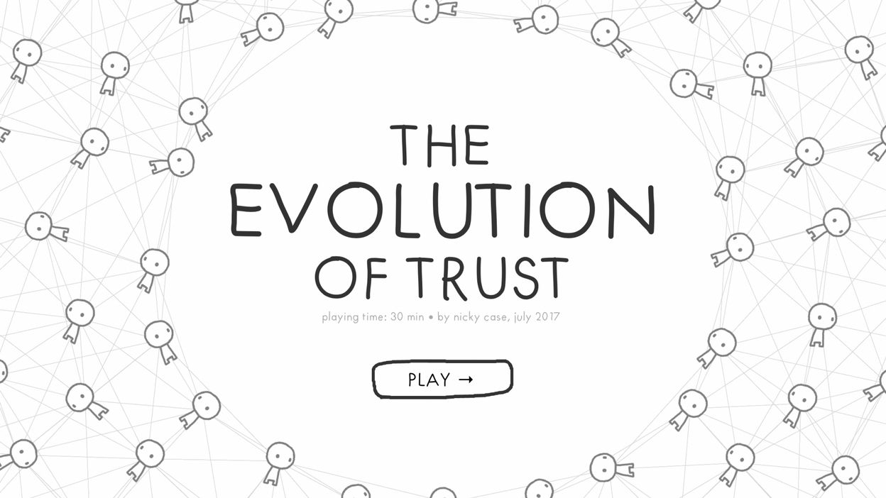 'The Evolution of Trust' : la confiance règne ? - RTBF Actus