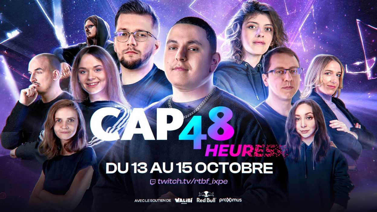 CAP48Heures : l’événement caritatif de la RTBF iXPé revient ce week-end - RTBF Actus