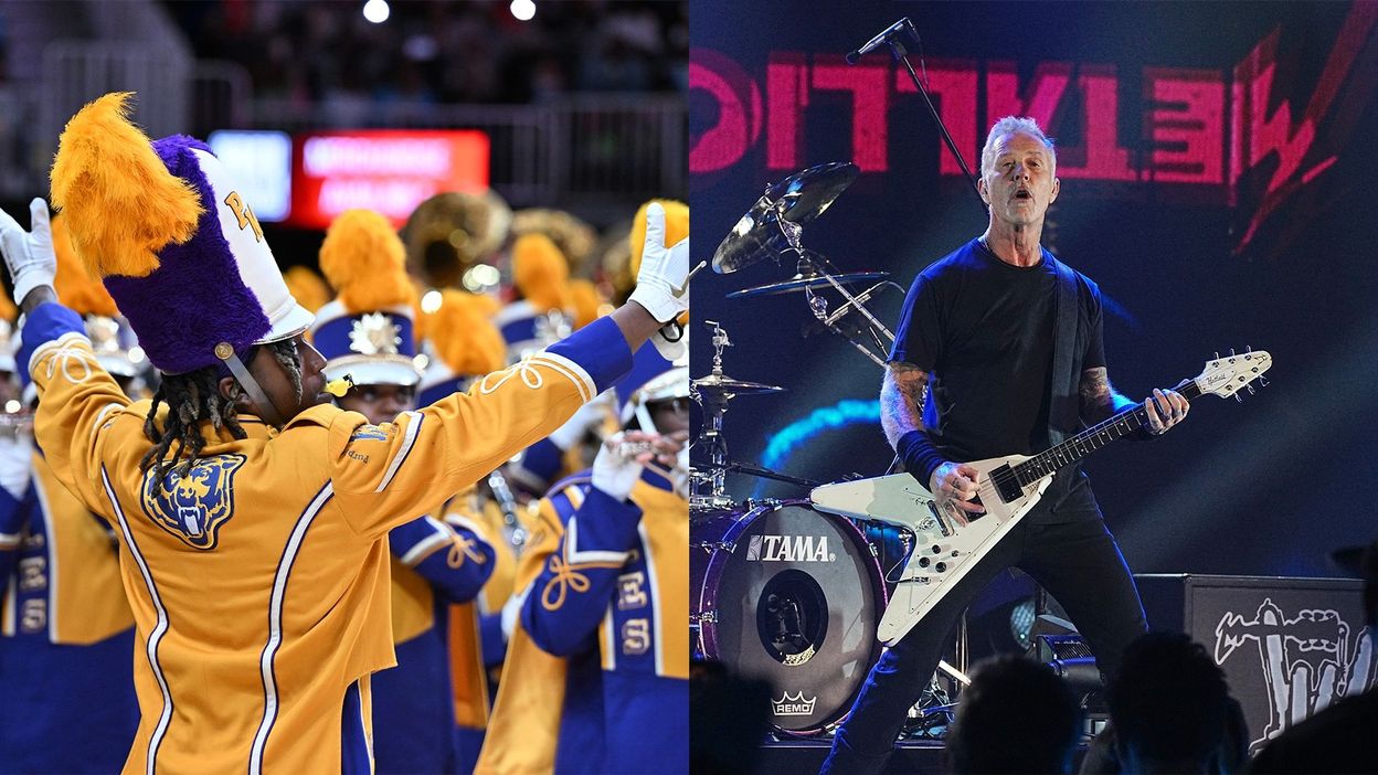Metallica : cette entrée sur le terrain des joueurs de football de ...