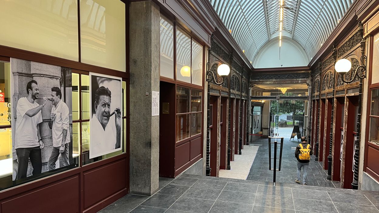 Un nouveau visage pour la galerie Bortier dans le centre de Bruxelles ...