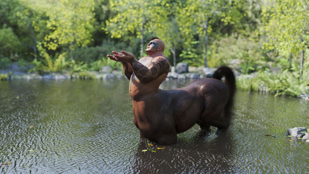 Le Centaure, un être à moitié homme et à moitié cheval - RTBF Actus