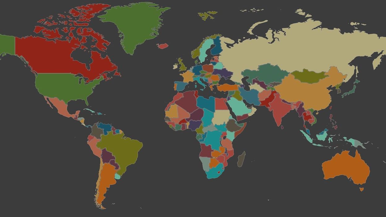 'The Great Map of Movieland' : carte ultime pour cinéphiles - RTBF Actus