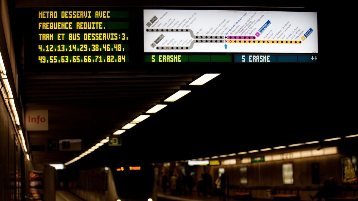Le réseau de la Stib fortement perturbé lundi 31 mars, jour de grève ...