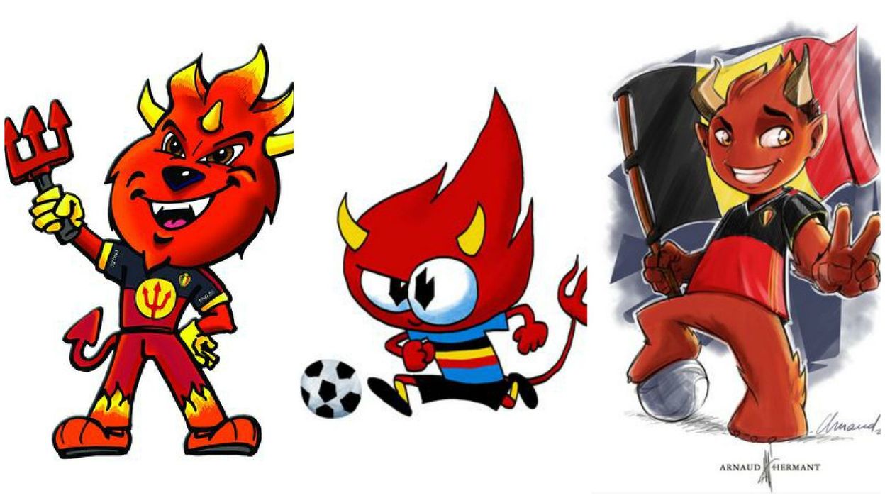 Laquelle de ces trois mascottes sera celle des Diables rouges ? - RTBF ...