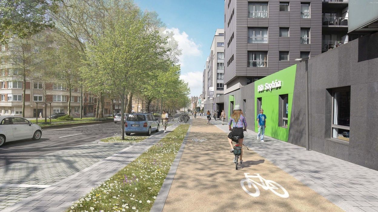 Voici la future place Meiser à Schaerbeek : la demande de permis ...