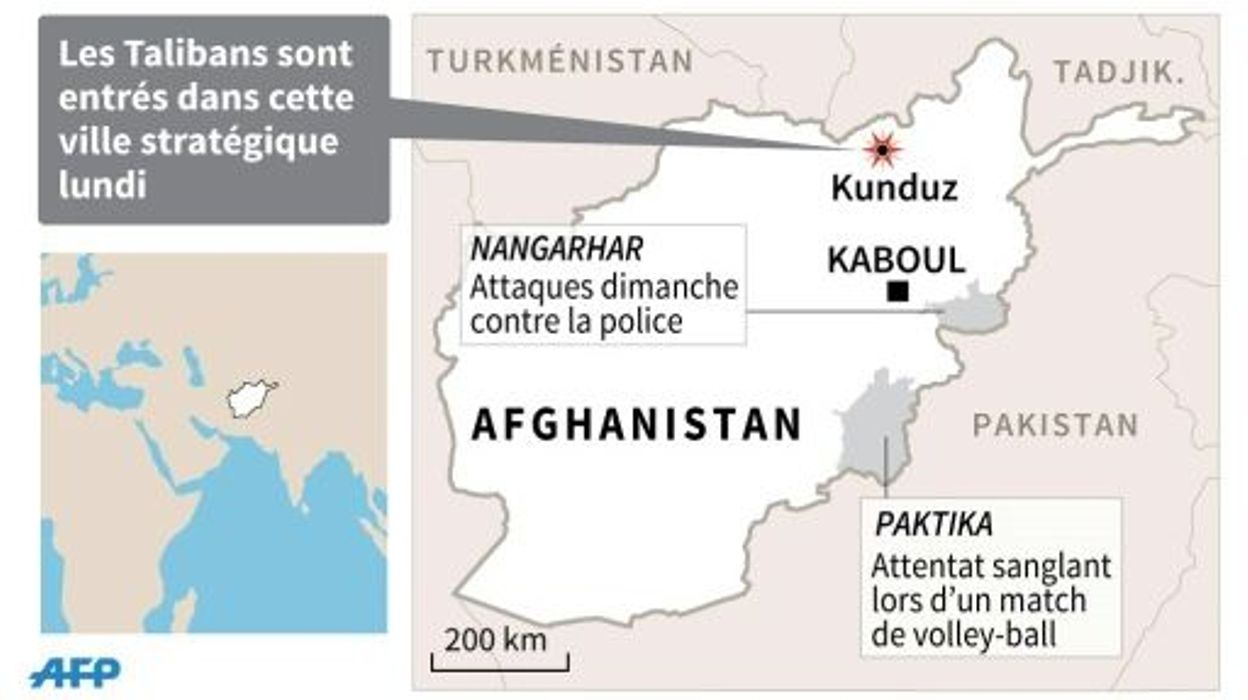 Afghanistan: l'armée a repris Kunduz aux talibans - RTBF Actus
