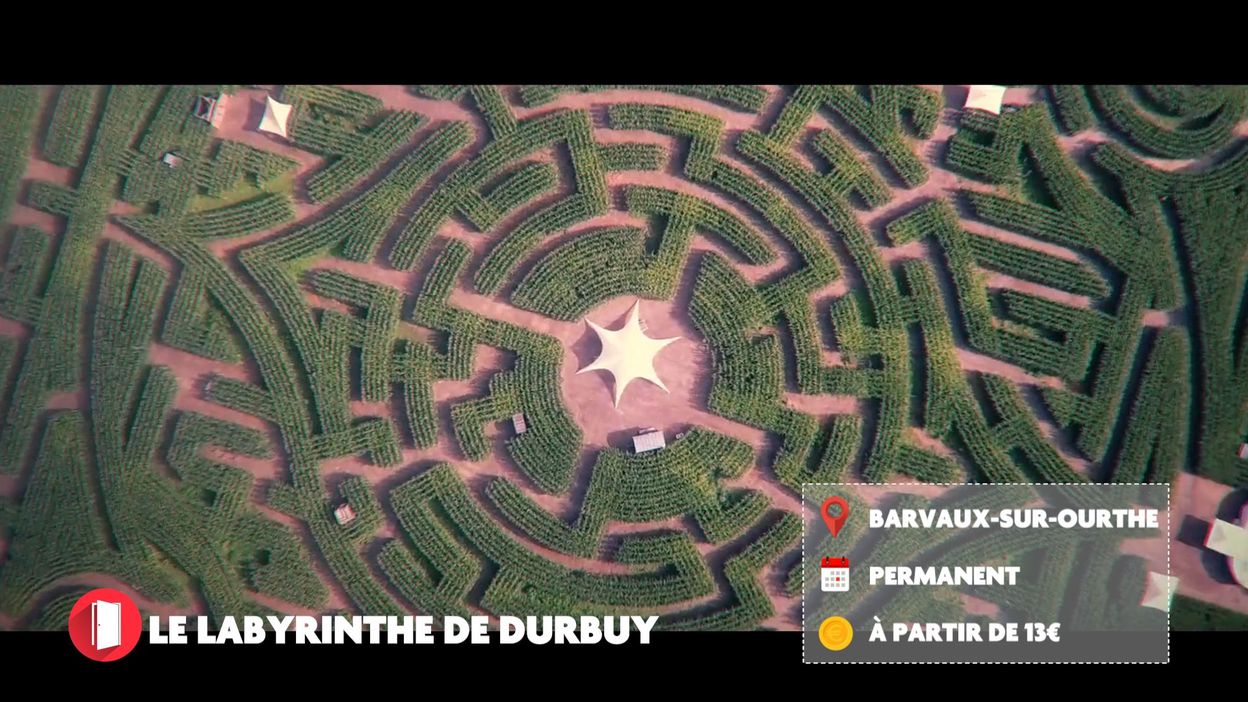 Se perdre en famille dans le Labyrinthe de Durbuy - RTBF Actus