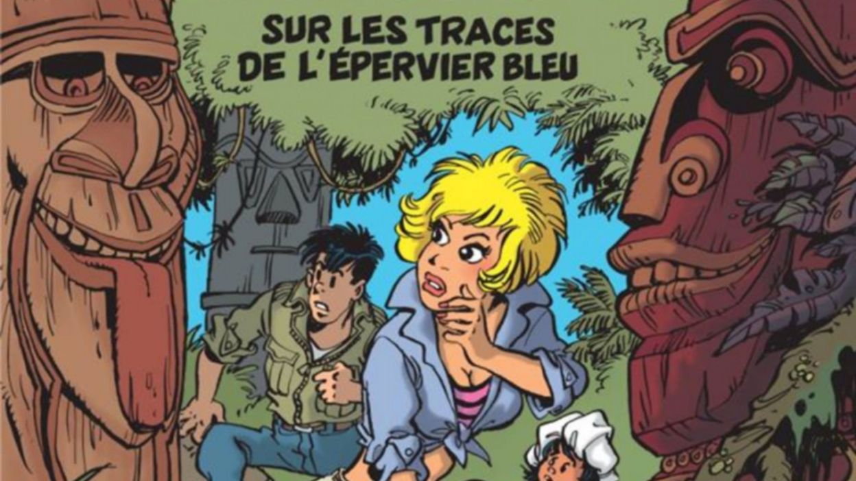 Sur les traces de l'épervier bleu: un nouvel album de Natacha - RTBF Actus