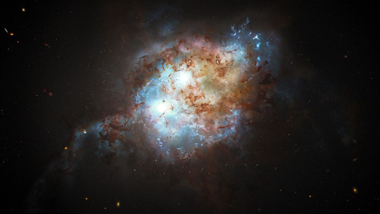 La Nasa sort une vidéo incroyable sur les plus grands trous noirs ...