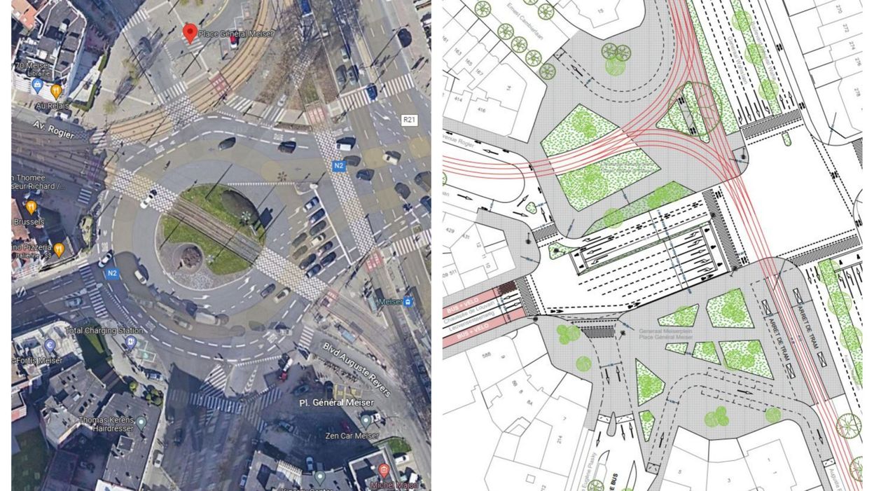 Zones semi-piétonnes, verdurisation, carrefours sécurisés, tram enterré ...