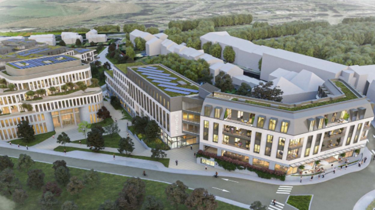 Bientôt un nouveau visage pour la cité administrative à Arlon - RTBF Actus