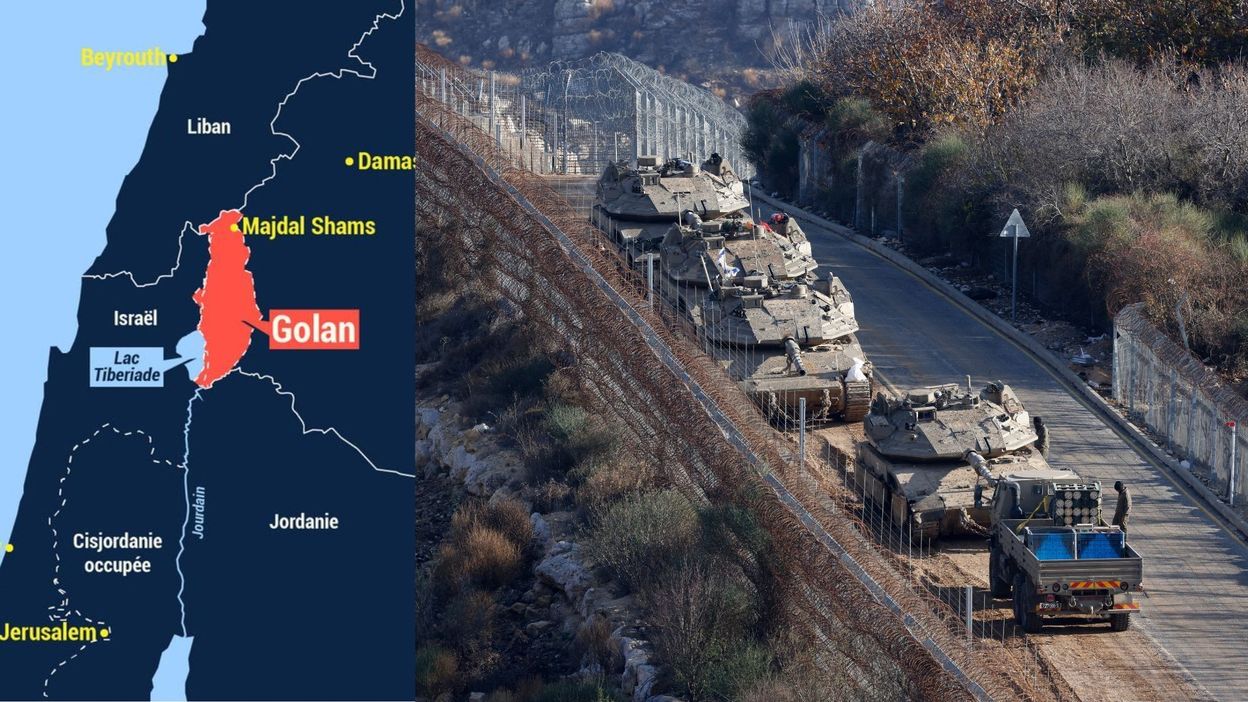 Chute du régime Assad en Syrie : le plateau du Golan, zone stratégique réinvestie par Israël en ...