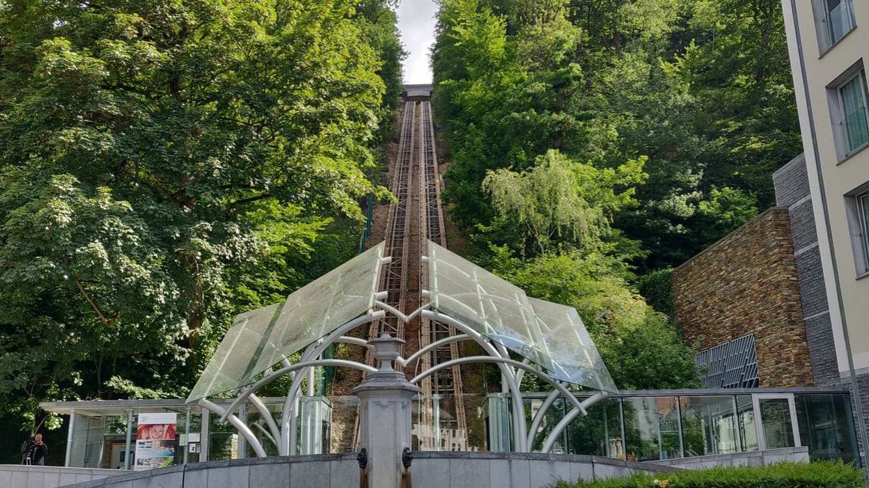 Le funiculaire de Spa, à nouveau en état de marche ! - RTBF Actus