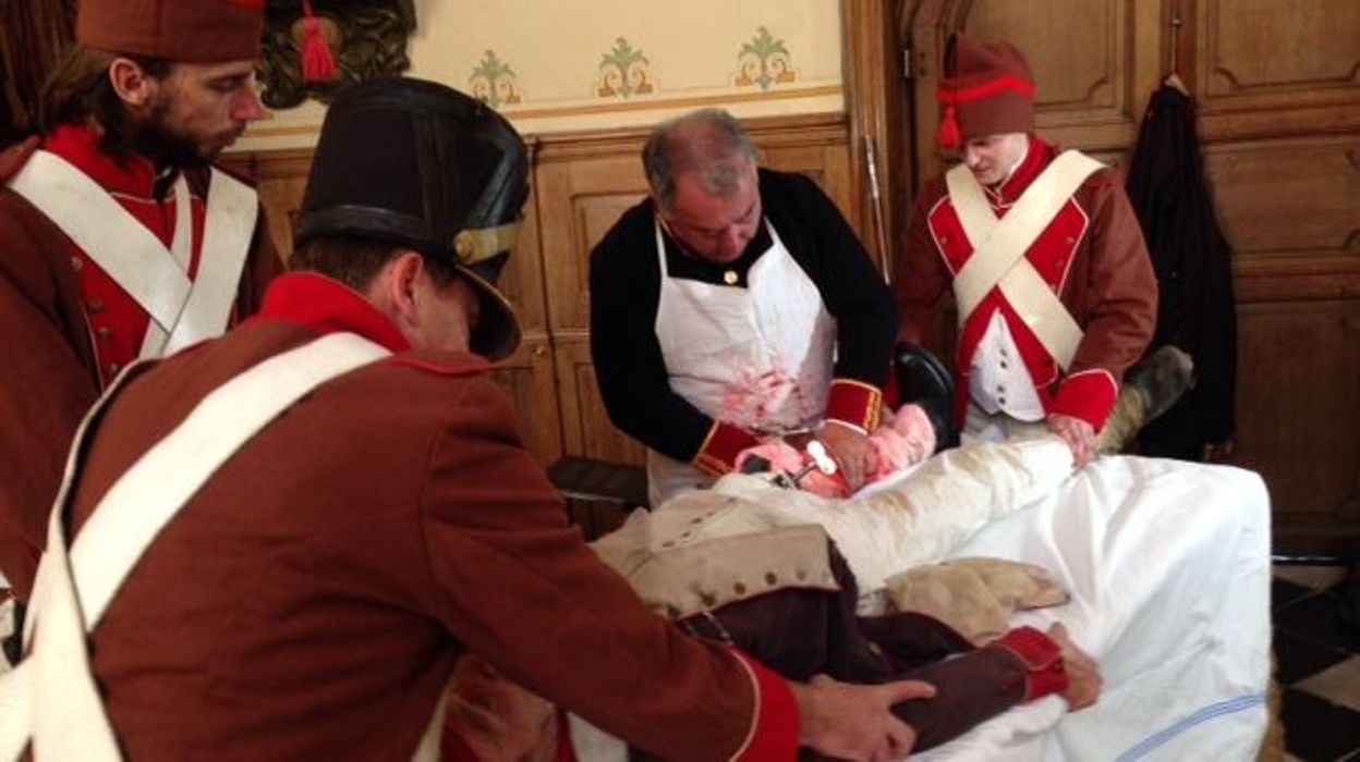 Les médecins de Napoléon à l'Hôpital Notre-Dame à la Rose