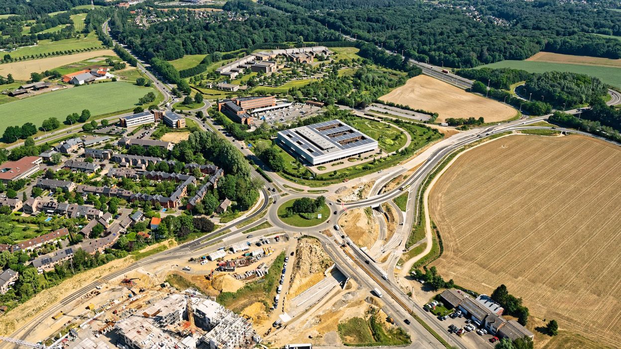 Une nouvelle sortie sur la N25 pour accéder directement à la sablière ...