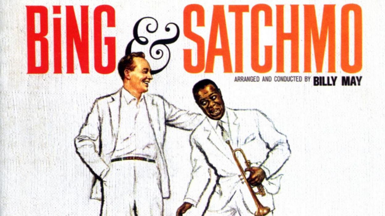 Il y a 60 ans, s'enregistrait l'album 'Bing & Satchmo' de Bing Crosby et Louis Armstrong