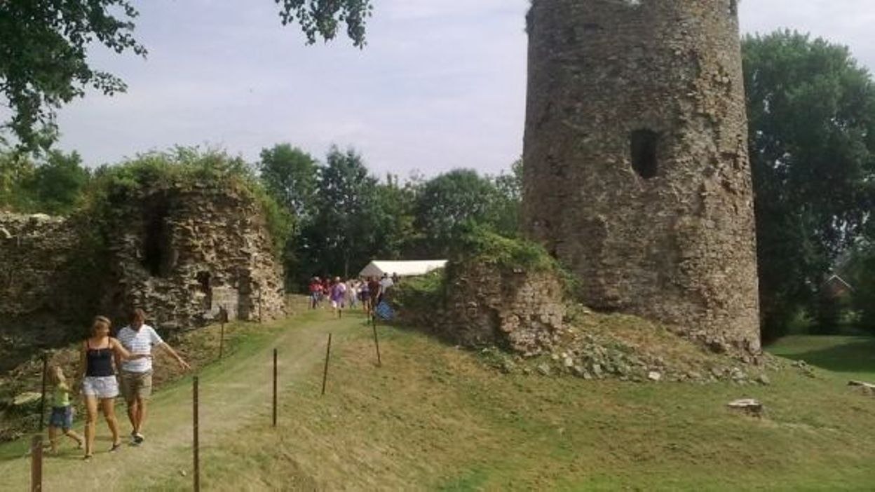 Sponsors américains pour le château de Walhain - RTBF Actus