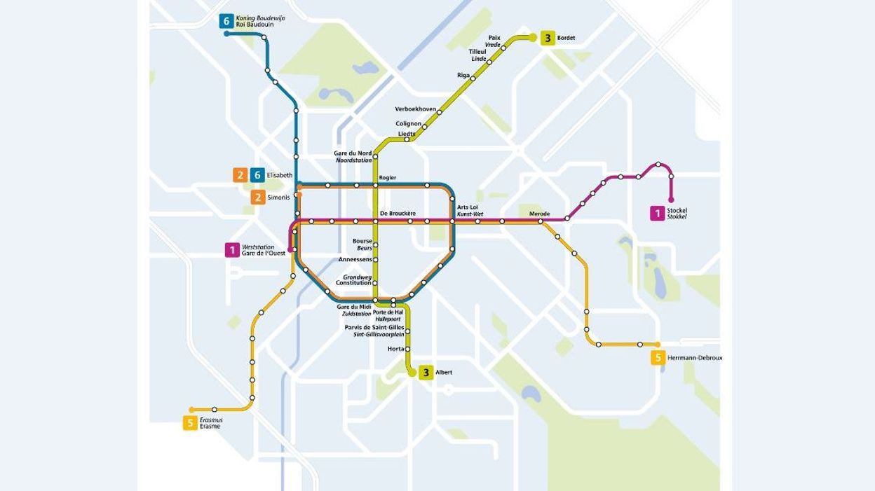 Le métro bruxellois en 2025: une nouvelle ligne de 5 km et sept ...
