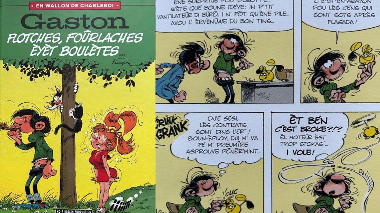 Le nouvel album de Gaston Lagaffe paraîtra en novembre, selon les ...