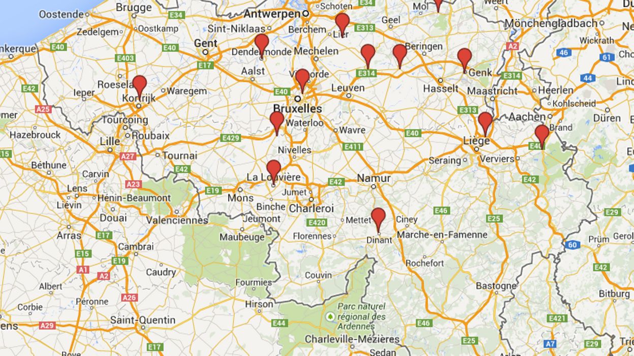 Voici la liste des Delhaize qui devraient fermer (carte interactive ...